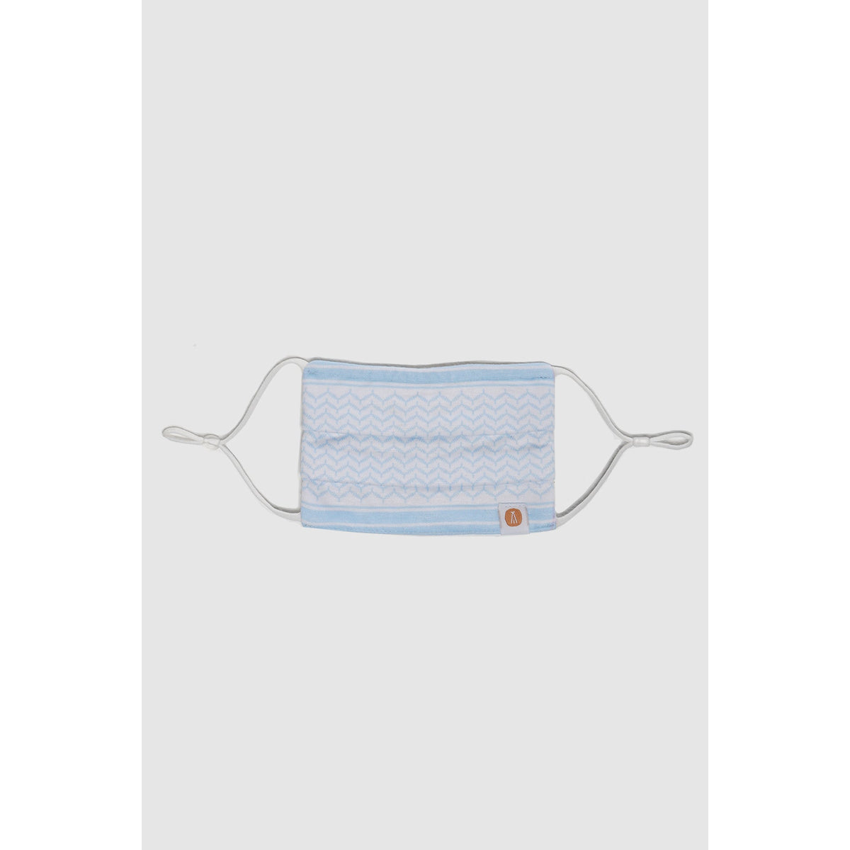 Face Mask - Blue Shemagh – Little Bedoo